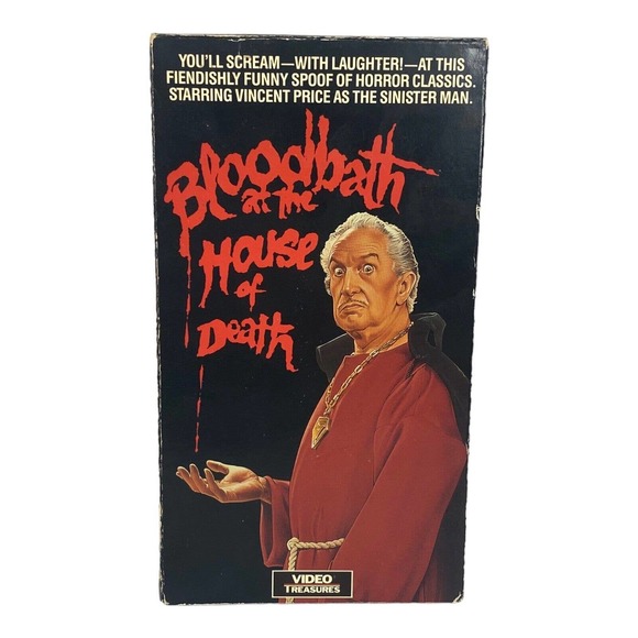 Media | Bloodbath At The House Of Death Video Treasures Vhs 1988 Sv 999 ...